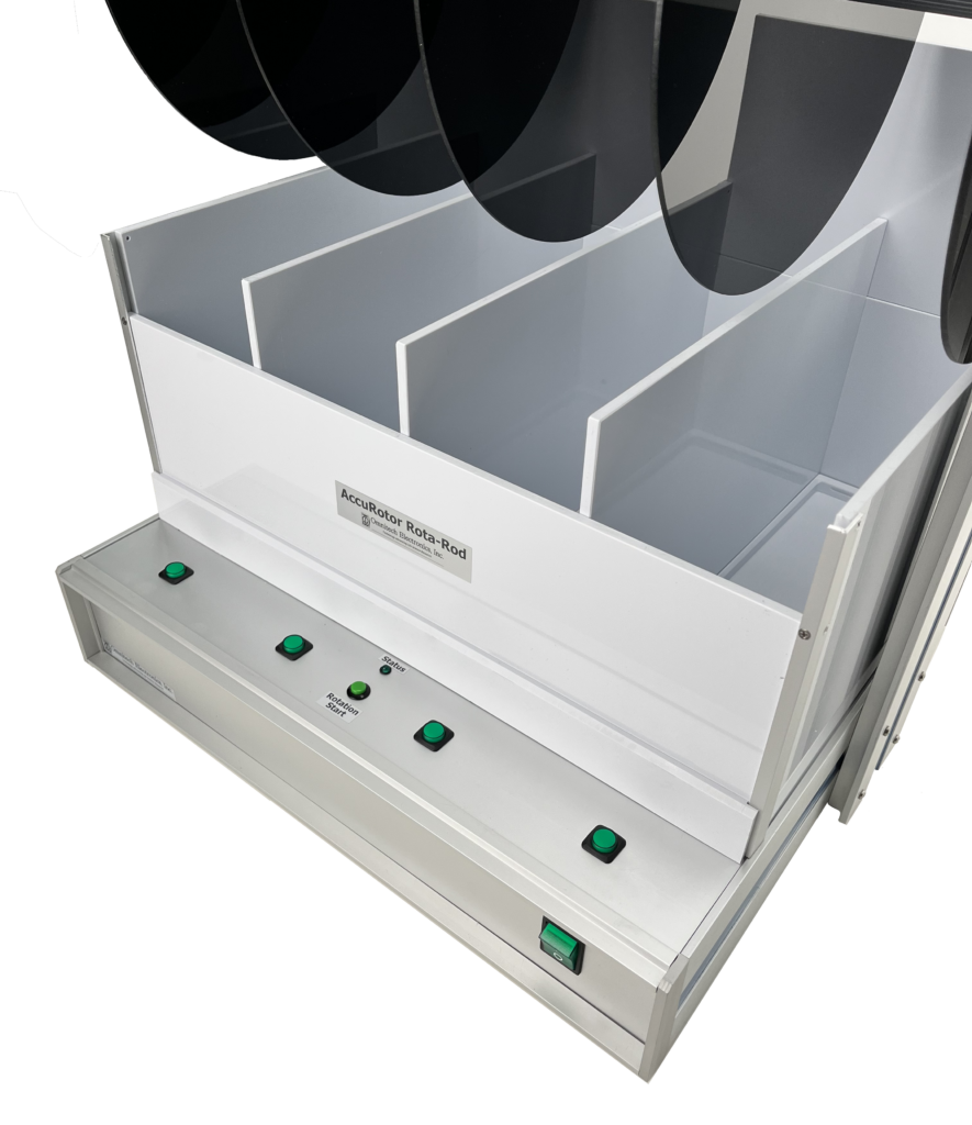 AccuRotor Four Animal Rotarod - Omnitech Electronics